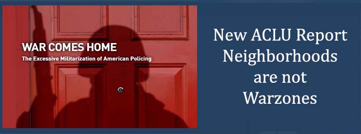 The Excessive Militarization of American Policing - ACLU Kentucky