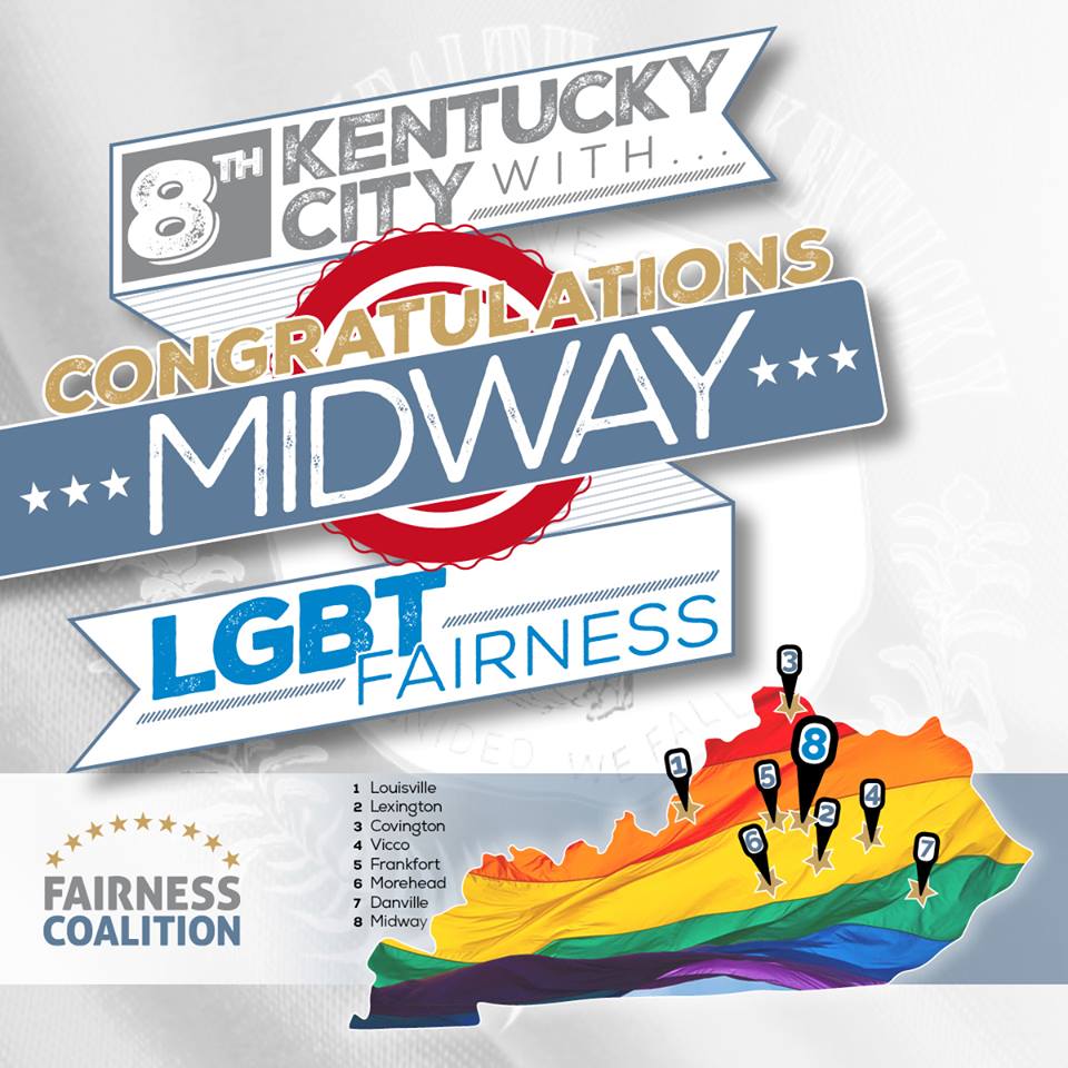 Midway Becomes 8th Kentucky City With Lgbt Fairness Protections Aclu