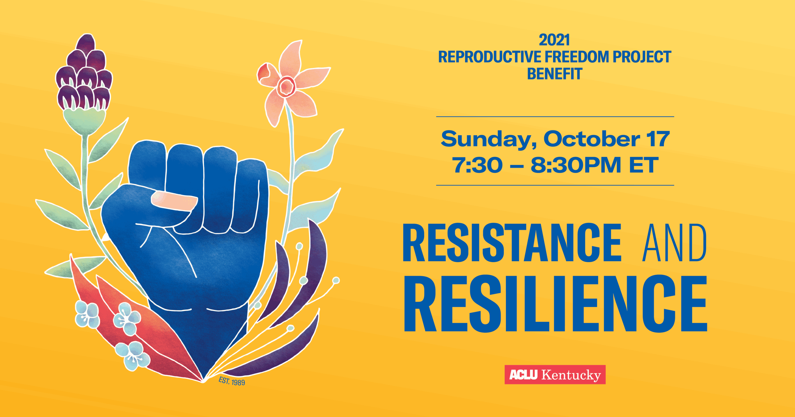 Reproductive Freedom Project Benefit 2021 - ACLU Kentucky