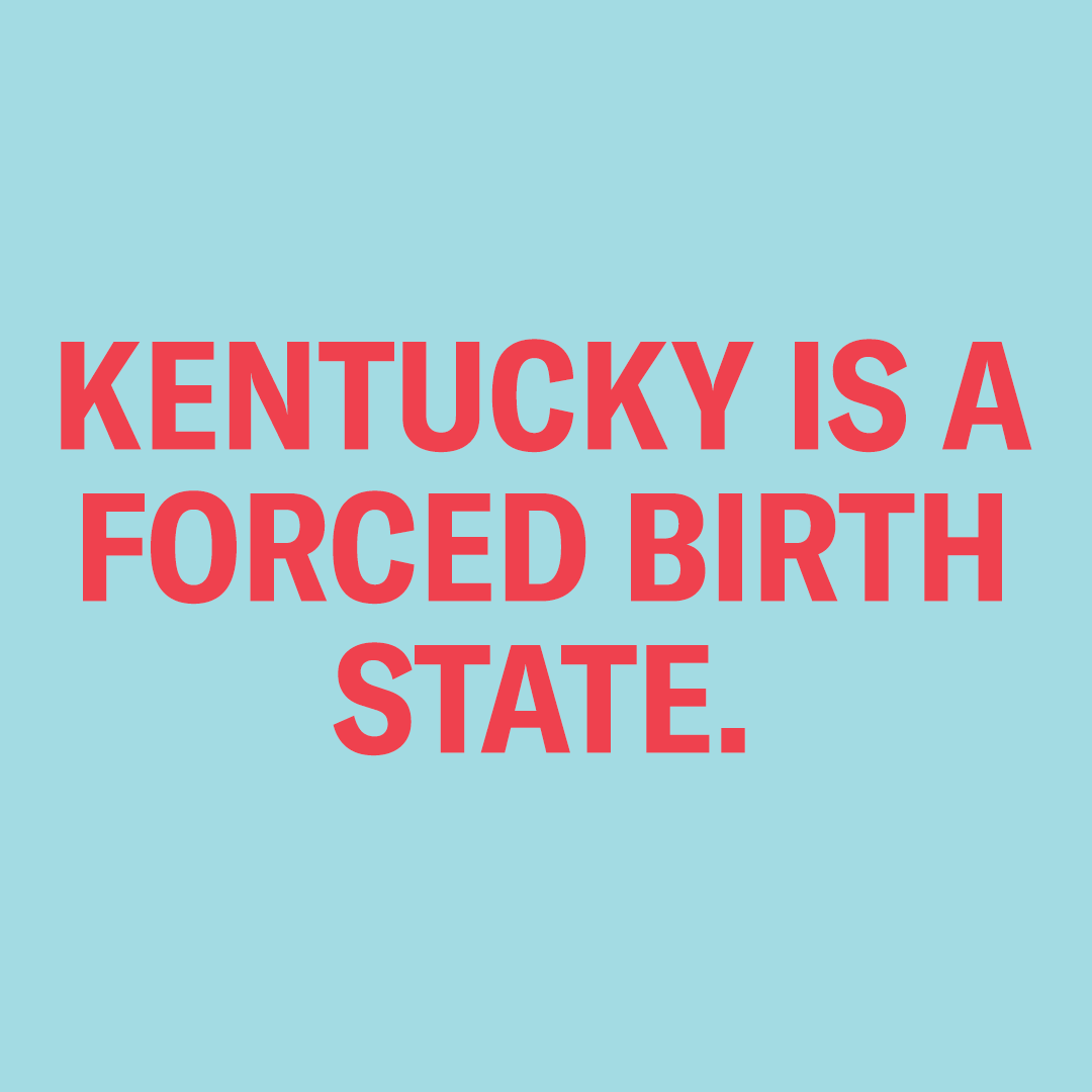 One Year After Dobbs, Kentucky Is A Forced Birth State. Help Us Change ...